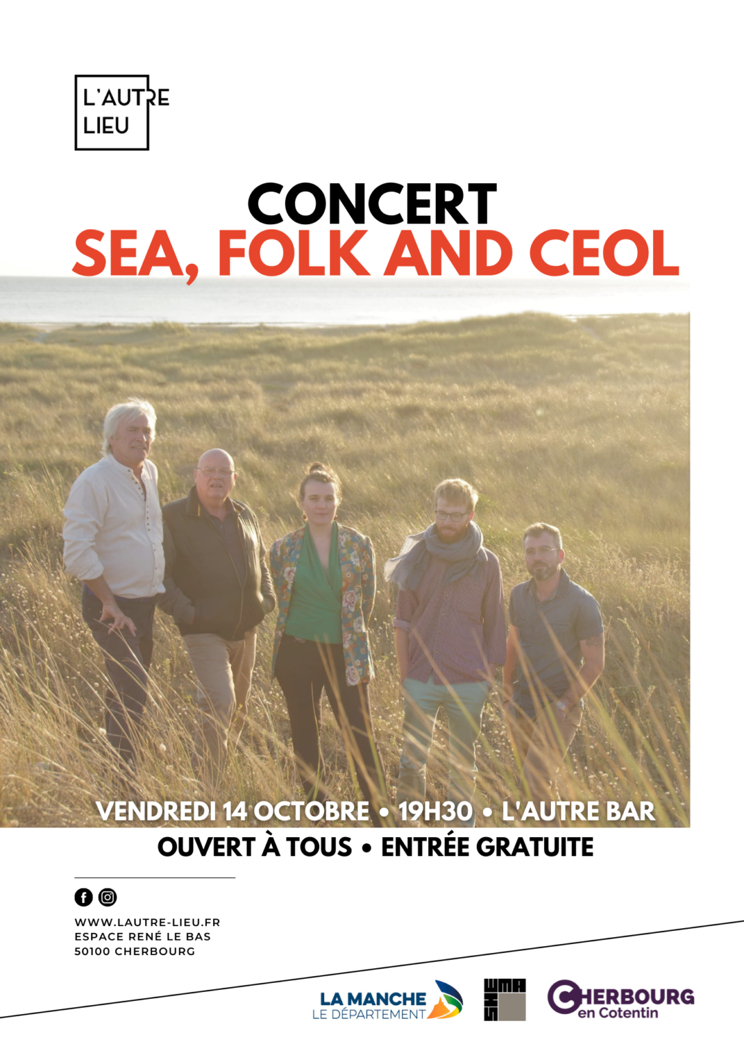 Concert Sea, Folk And Ceol | L'Autre Bar - L'Autre Lieu